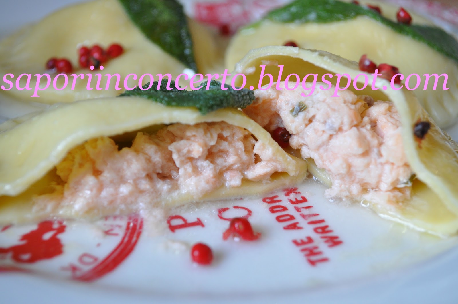 Sapori in concerto: Ravioli in rosa