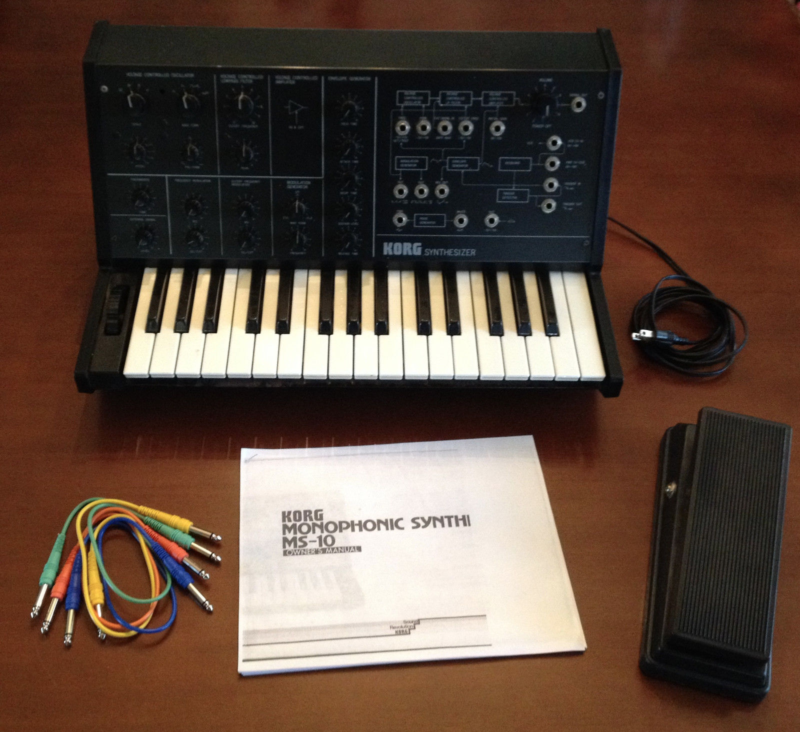 MATRIXSYNTH: VINTAGE KORG MS-10 Analog Synth Synthesizer