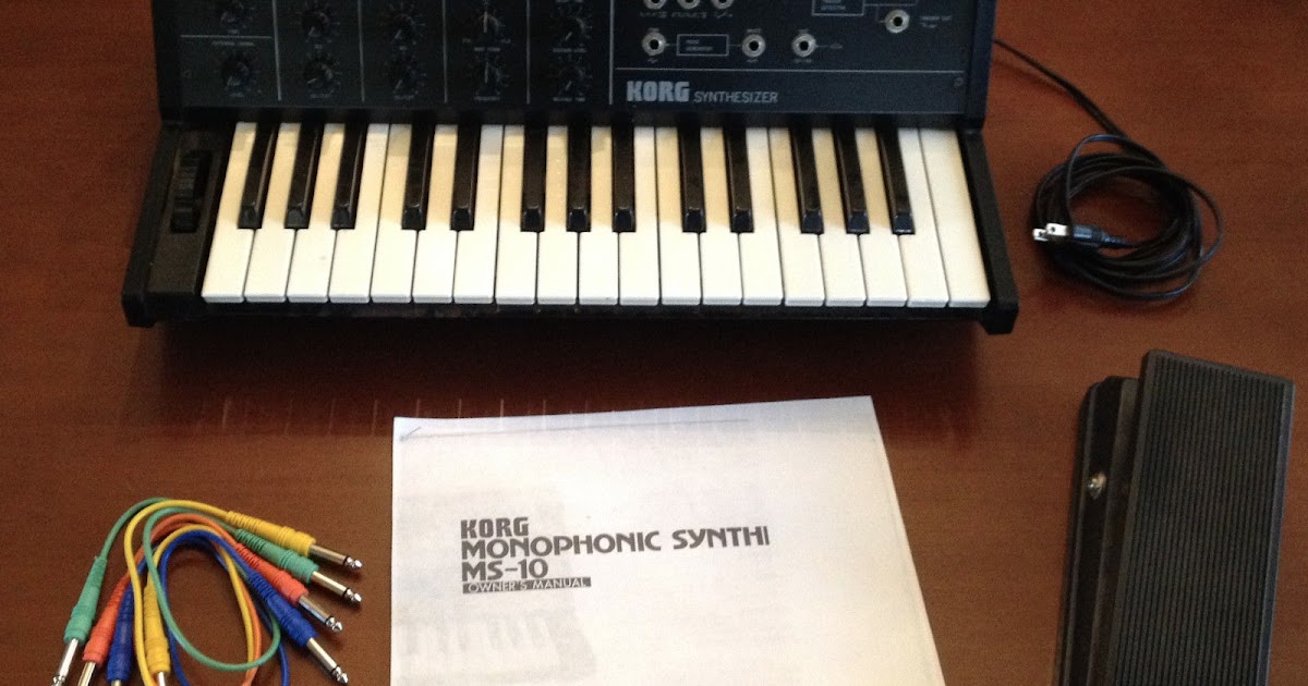 MATRIXSYNTH: VINTAGE KORG MS-10 Analog Synth Synthesizer