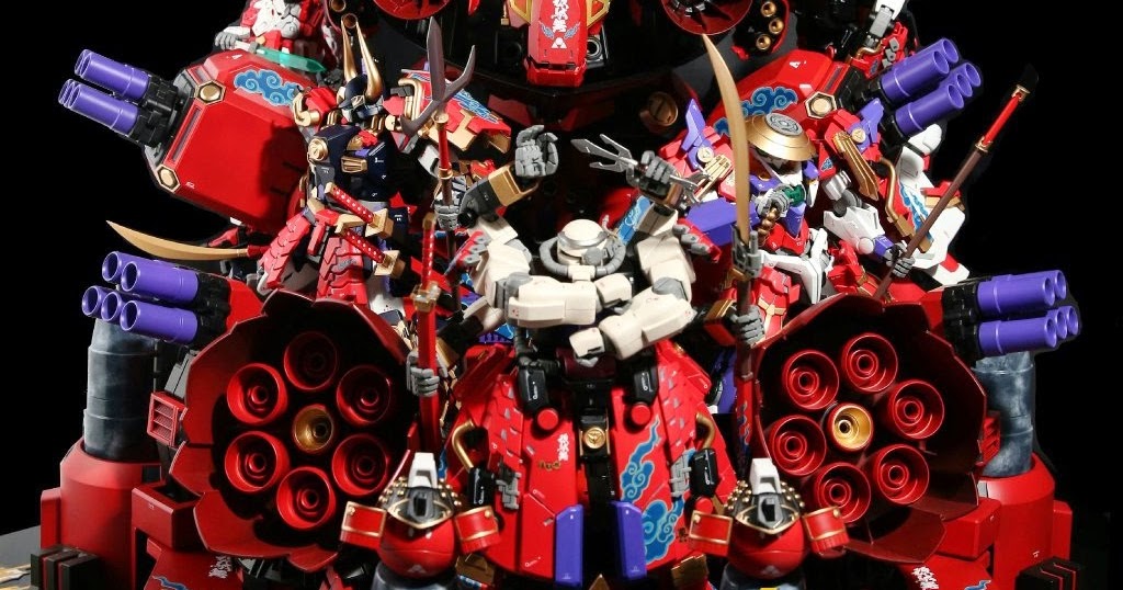 Custom Build: Gundam Samurai Warriors Diorama - Gundam Kits Collection ...
