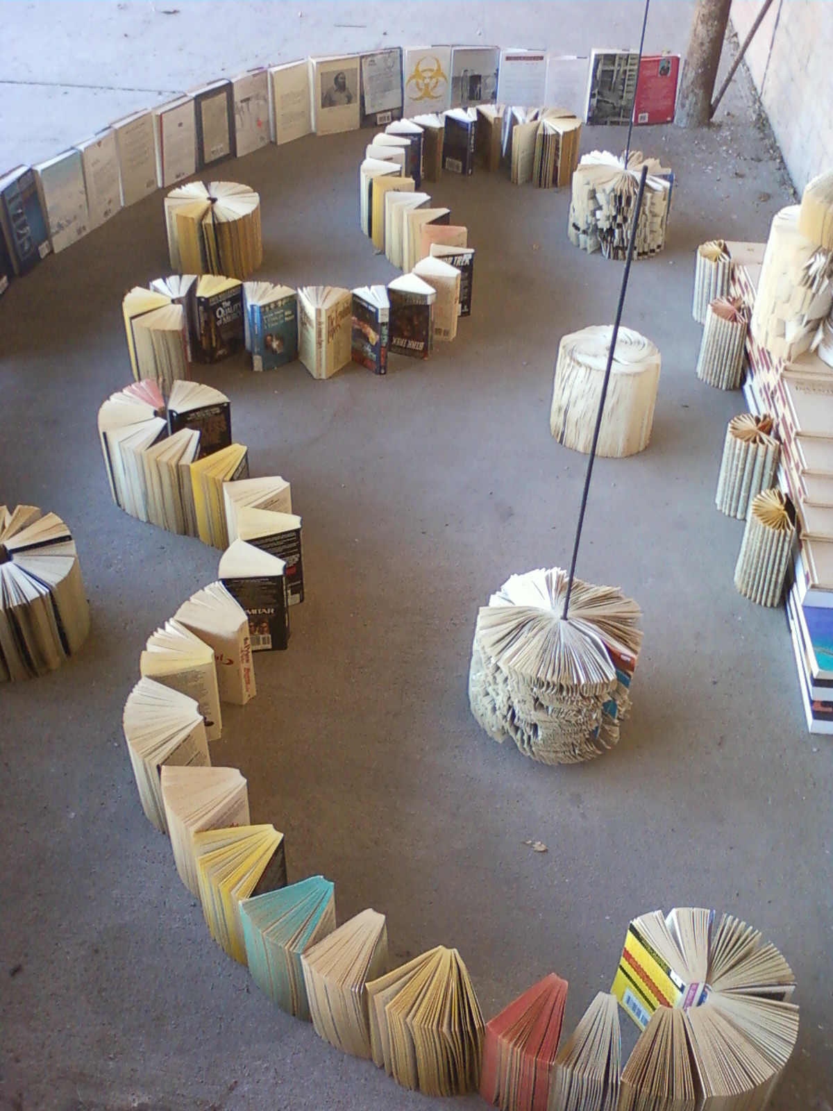 Artcycletx: GATEWAY Book Installation