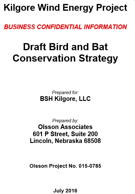 Wildbirds Broadcasting: Fauna Conservation Strategy Issued for Kilgore ...