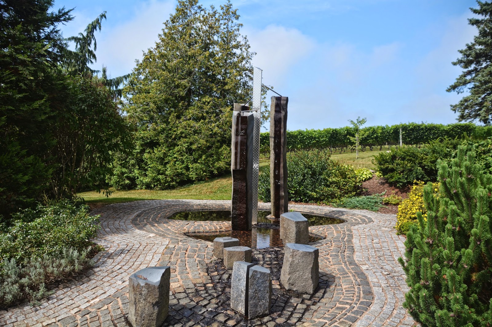 My World in Pennsylvania and Beyond: Nova Scotia Wineries - Domaine De ...