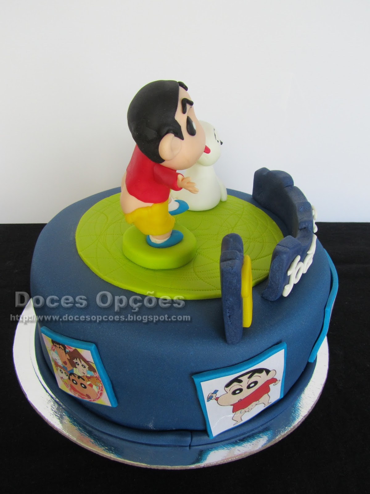 Doces Opções: O Shin Chan no 7º aniversário do João Pedro