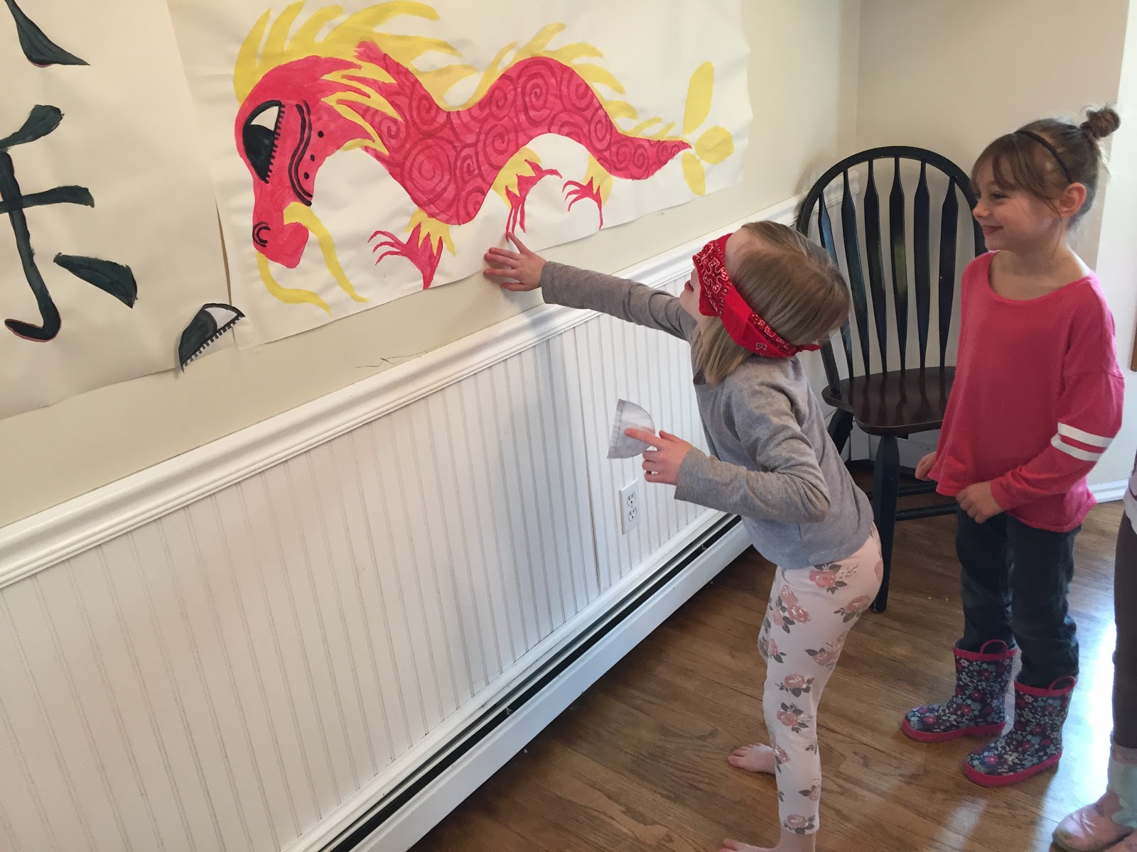 Chinese Birthday Party idea- Pin the Eye on the dragon! - The Style Sisters