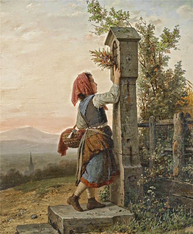 Мир искусства в живописи: Johann Georg Meyer von Bremen (1813-1886)