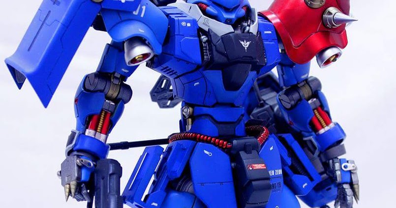 GUNDAM GUY: MG 1/100 Geara Doga 'The Demons of Zeon' - Customized Build