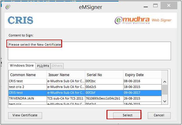 How to Change Digital Signing Certificate (DSC) of a User on IREPS ...