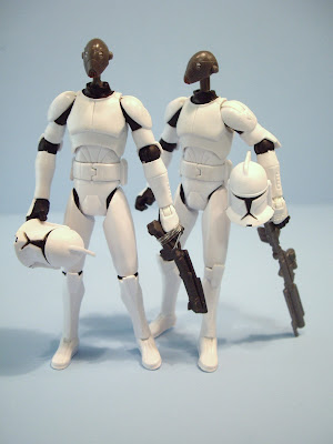 Customs for the Kid: COMMANDO DROIDS in CLONE TROOPER DISGUISE