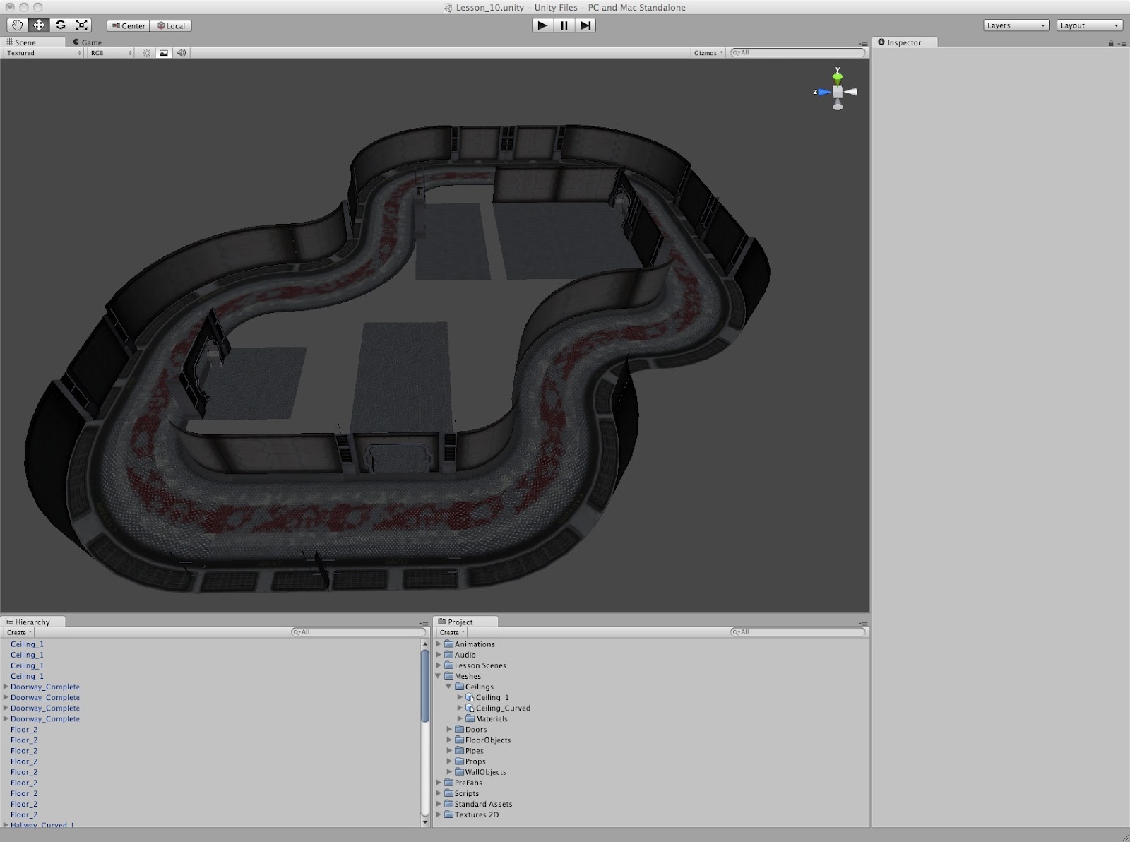 3D Modeling Class Progress: Unity Tutorials post 1