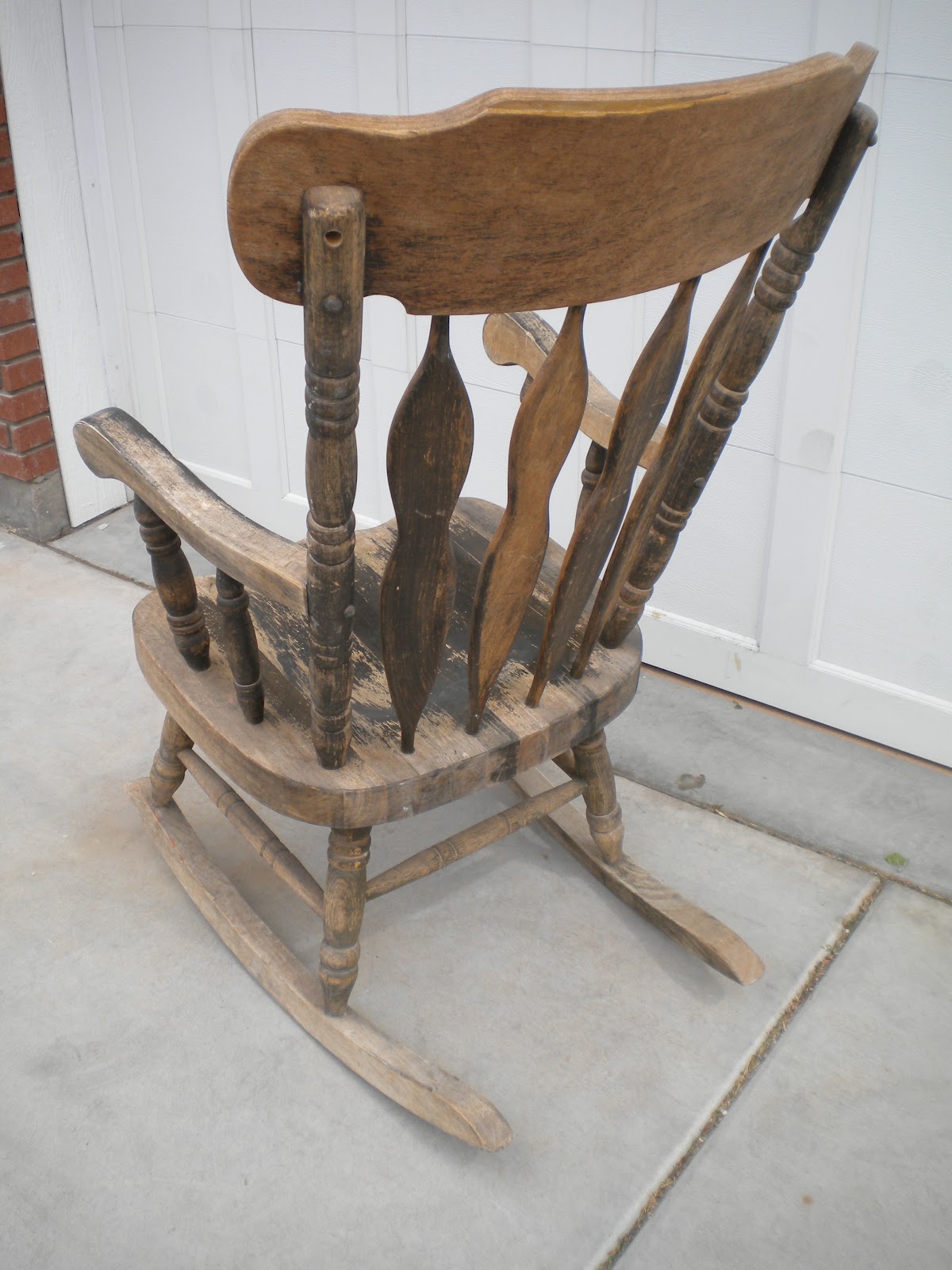 Juniper's Loft: chunky rocking chair...**SOLD**
