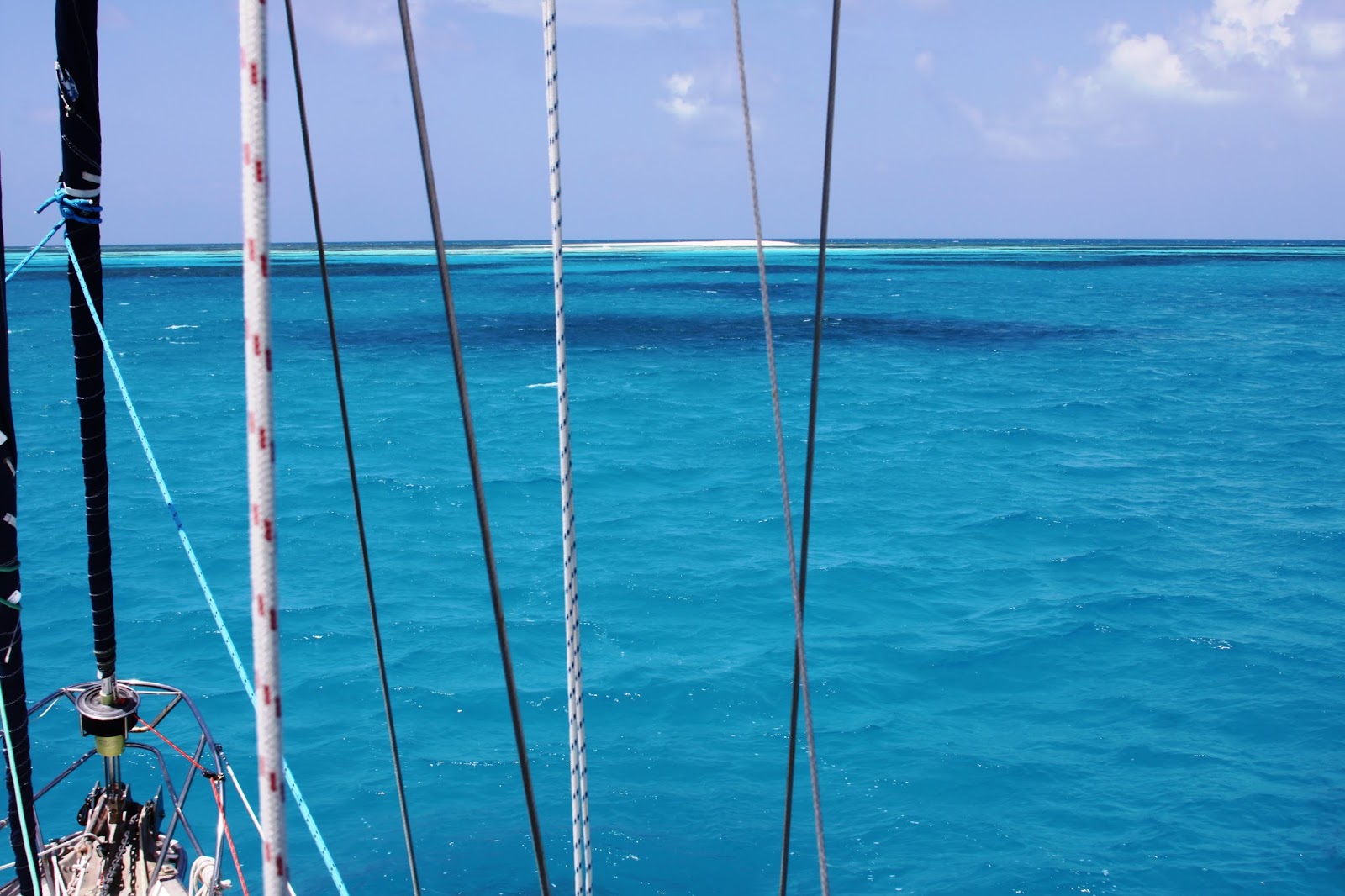 Dreamtime Sail: Just a one night stand at Vlasoff Cay.