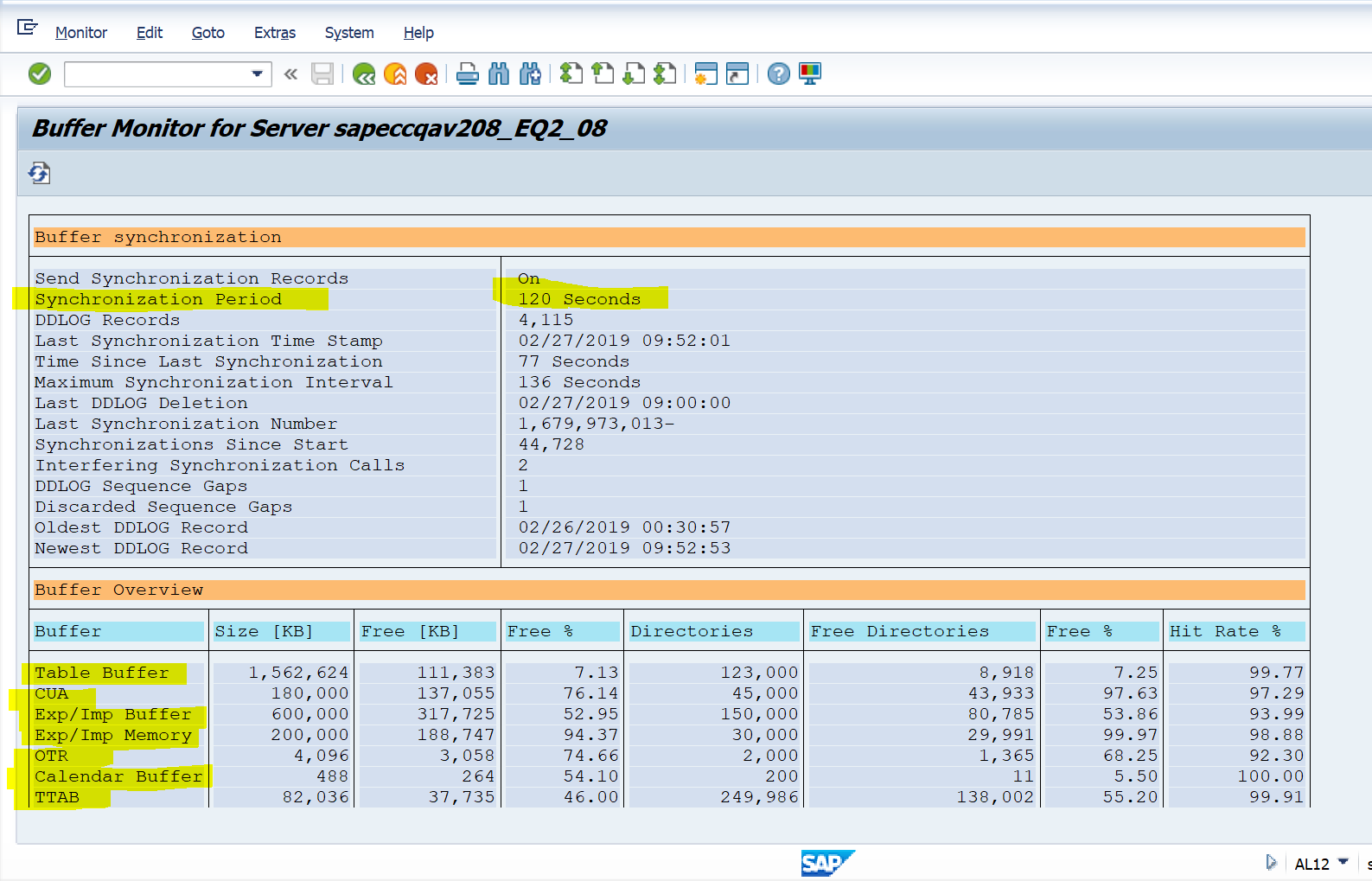 SAP ABAP Central: Table Buffering in Application Server