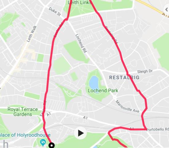 Edinburgh and Us: Stunning eight mile running route from Leith around ...