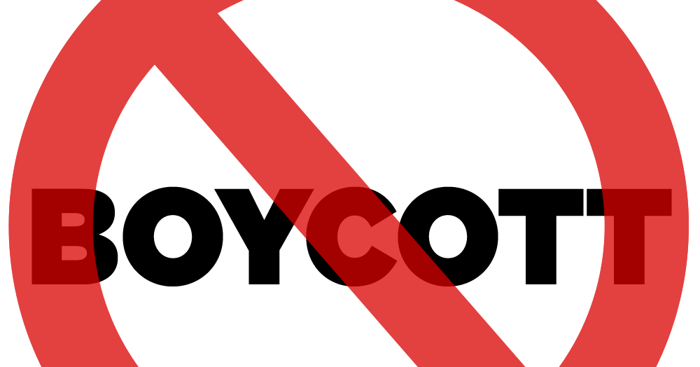 Confessions of a Crazy Liberal Jesus Freak: And They All Cried BOYCOTT!!!!