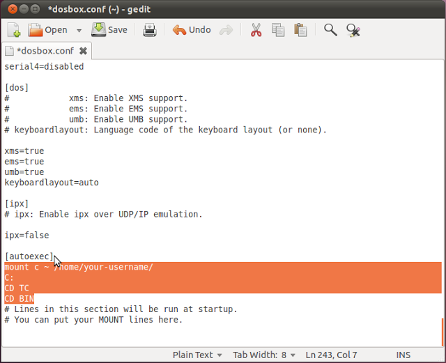 Turbo C For Ubuntulinux Using Dosbox Turbo C For Windows 10