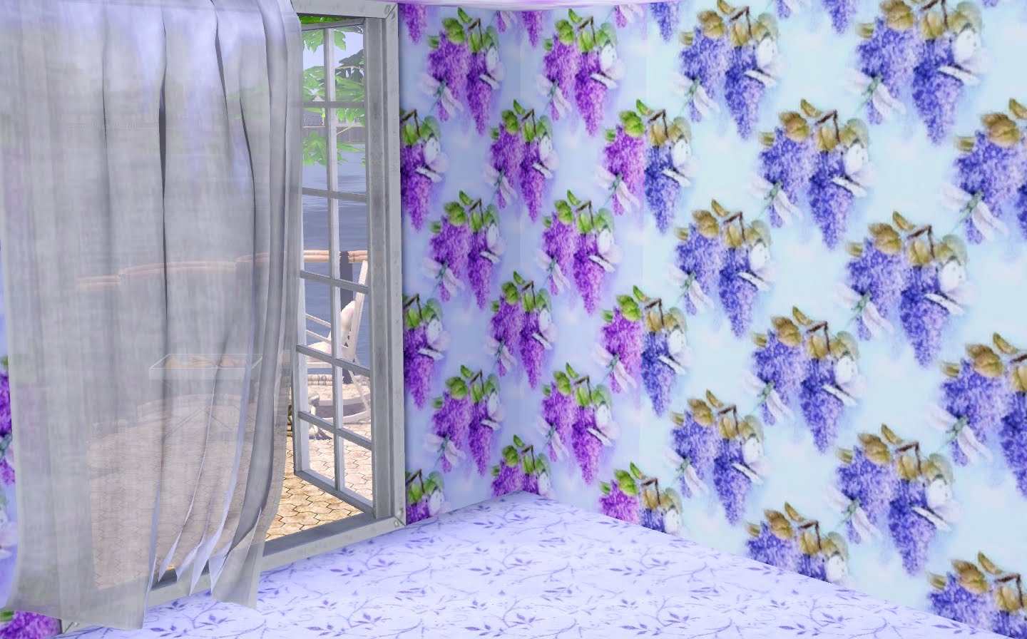 Helen-sims: TS3 Floral patterns
