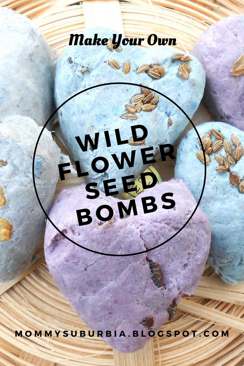 Mommy Suburbia: How To Make Flower Seed Bombs - A Fun & Easy Craft