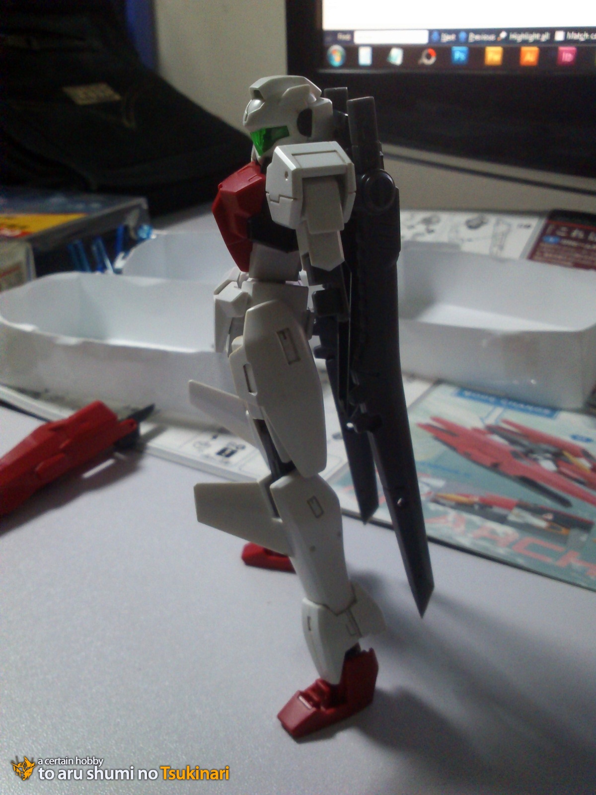 Project Revival - HG 1/144 GN Blade Archer Custom WIP01 ~ To Aru Shumi ...