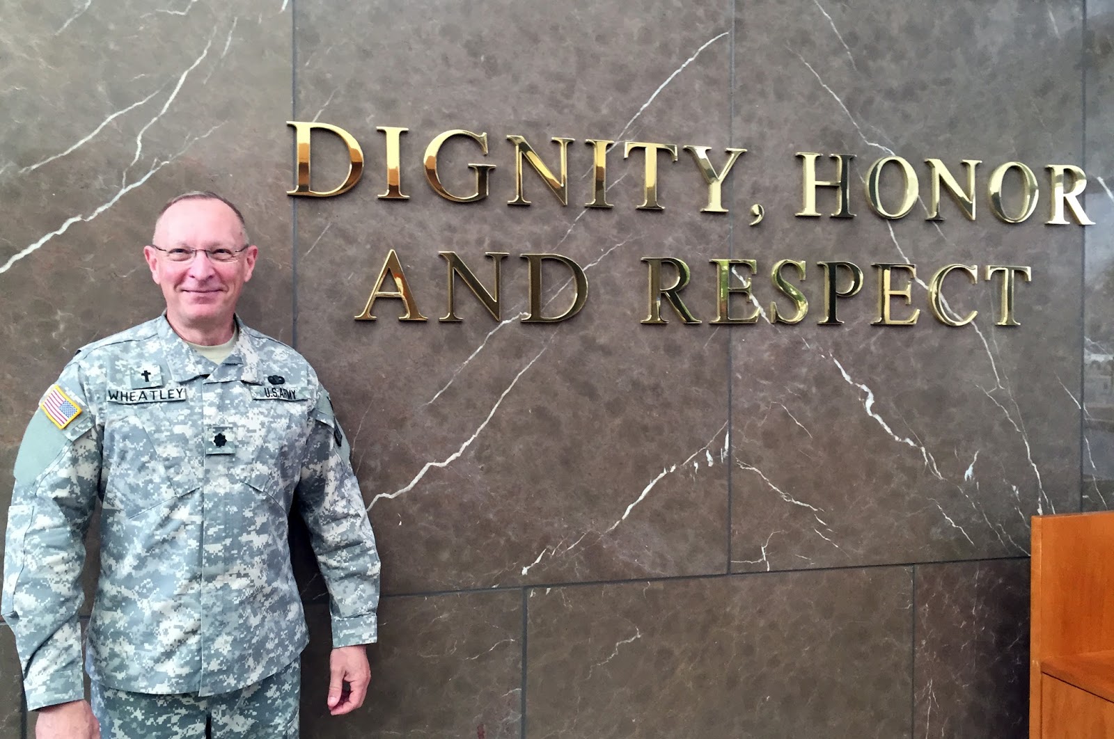 Bishop's Blog: Dignity, Honor and Respect = Love
