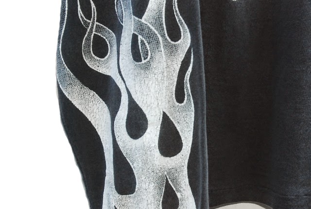 QLOZET: [USED]"DAGO CHOPPERS" FLAMES L/S T-SHIRT