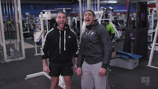 ausCAPS: Theodore Saidden and Nathan Saidden shirtless in Superwog 1-04 ...