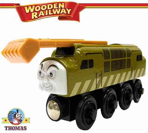 Day of the diesels Thomas wooden railway diesel engine character toys ...
