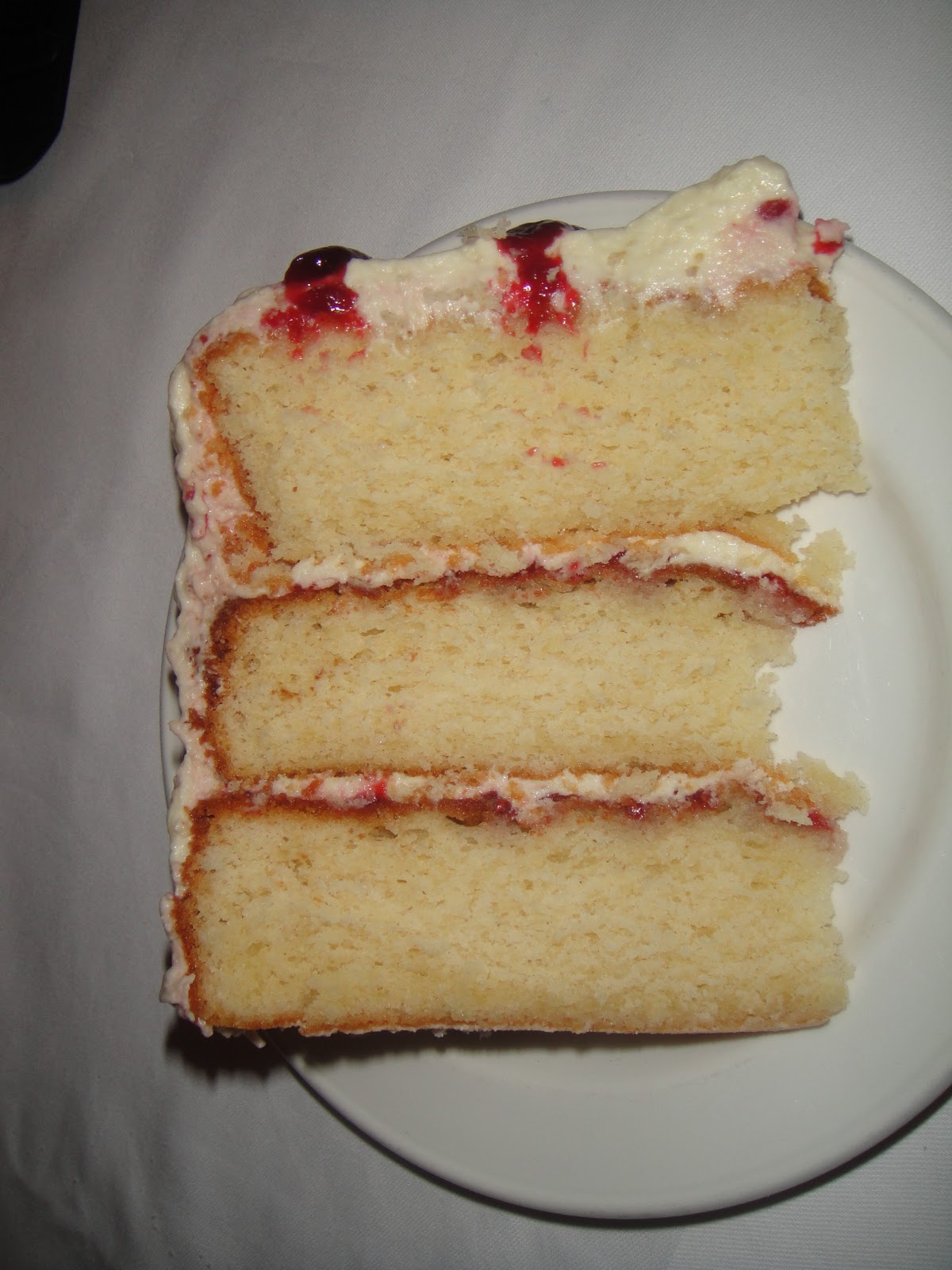 The more than occasional baker: Raspberry Ripple Cake