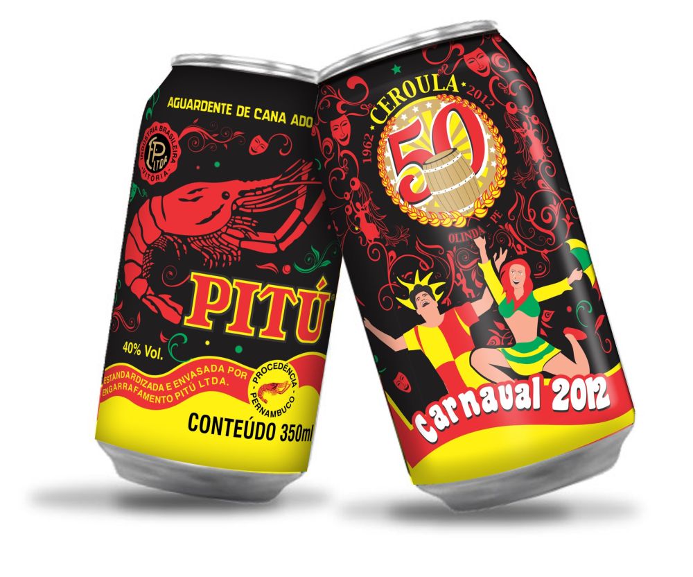 Coleção de Latas: Pitu lança lata do carnaval 2012