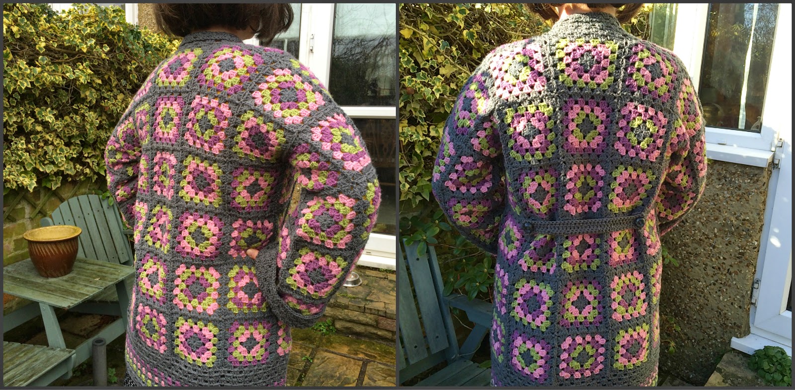 Eirawen: Granny Square Jacket Coat