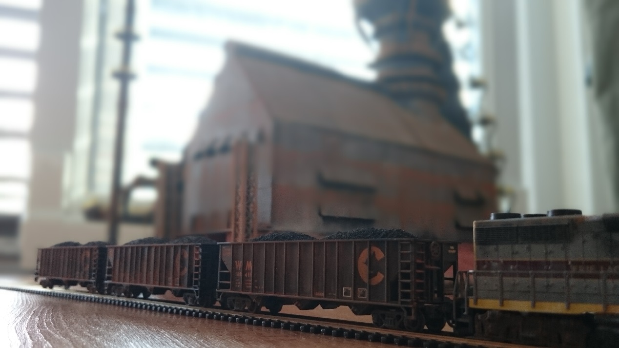 Custom N scale Steel mill | Model Train Forum