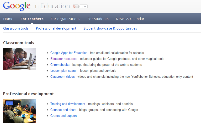 Educational Technology Guy: Google in Education - one stop shopping for ...