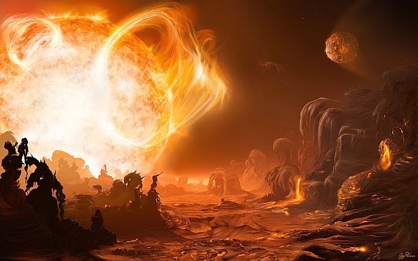 Far Future Horizons : Red Giant ~ Swallowed by the Sun