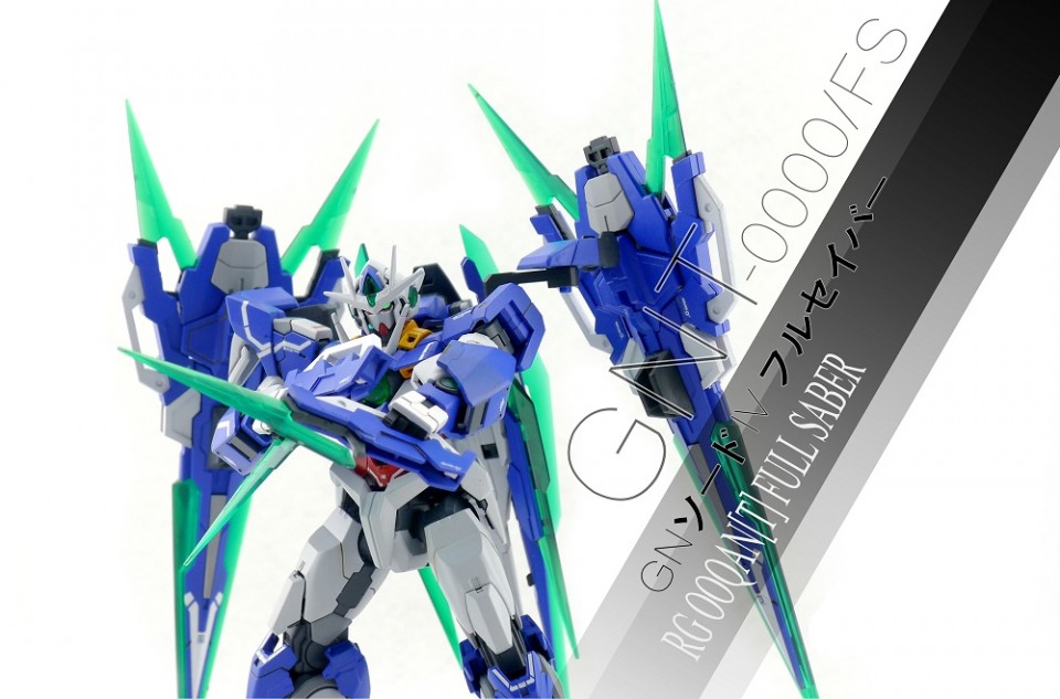 Custom Build: RG 1/144 00 Qan [T] Full Saber
