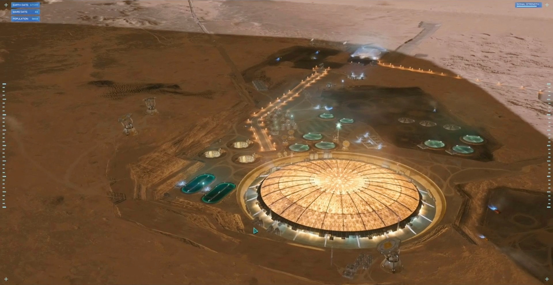 HD images of NASA's base on Mars, 2117, a vision by Blackbird ...