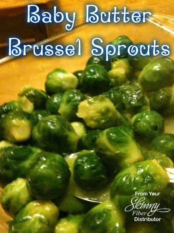 Weightloss, Recipes and DIY with Kari: Baby Butter Brussels sprouts