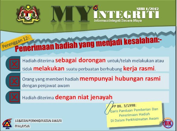 Unit Pentadbiran Am: Disember 2012