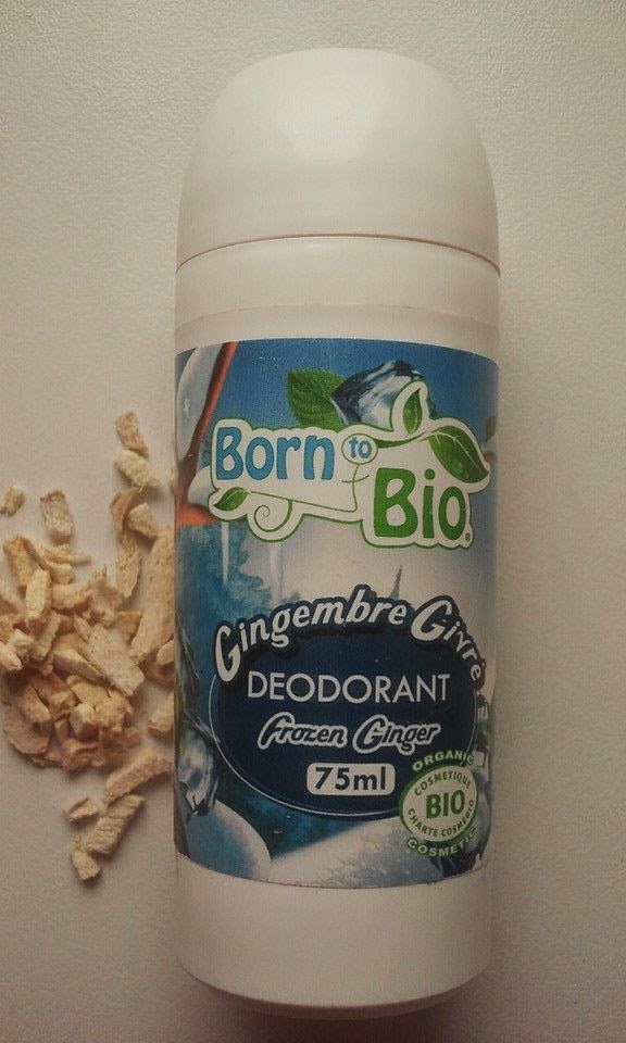 Joanna's cosmetics: Born to Bio natural deodorant review frozen ginger
