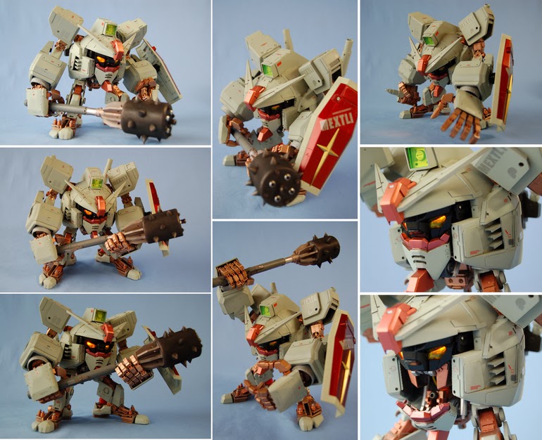 MOBILE HEAD "GUNDAM MEXTLI" - Custom Build