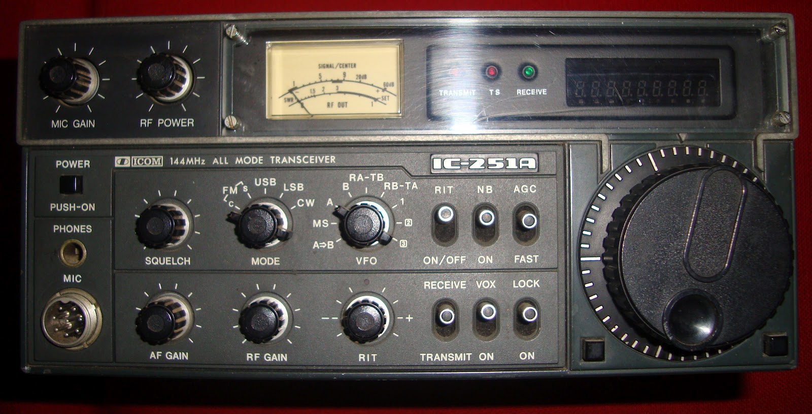 RADIO SELLER: Icom IC 251 A VHF Transceiver All Mode ( Sold )