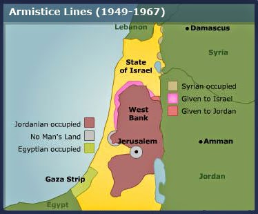 ERETZ ISRAEL: 1967 BORDERS...borders or no borders...THE GREEN LINE