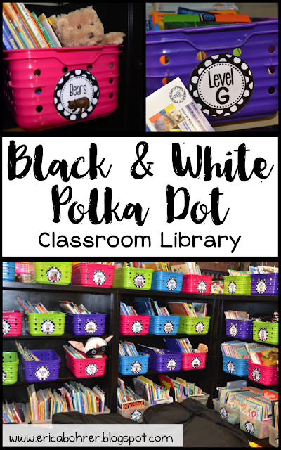 Black and White Polka Dot Classroom Decor Ideas | Erica's Ed-Ventures ...