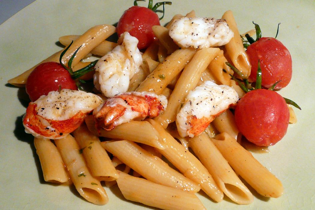 Kulinarische Welten zu Fisch- und Meeresfrucht: Hummer mit Pastasotto