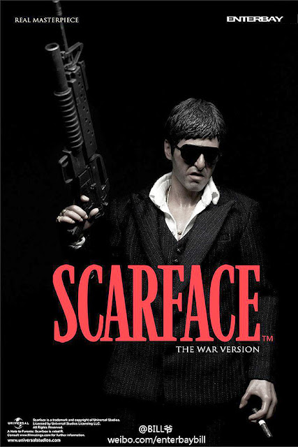 toyhaven: Enterbay 1/6 Real Masterpiece Scarface War Version Preview