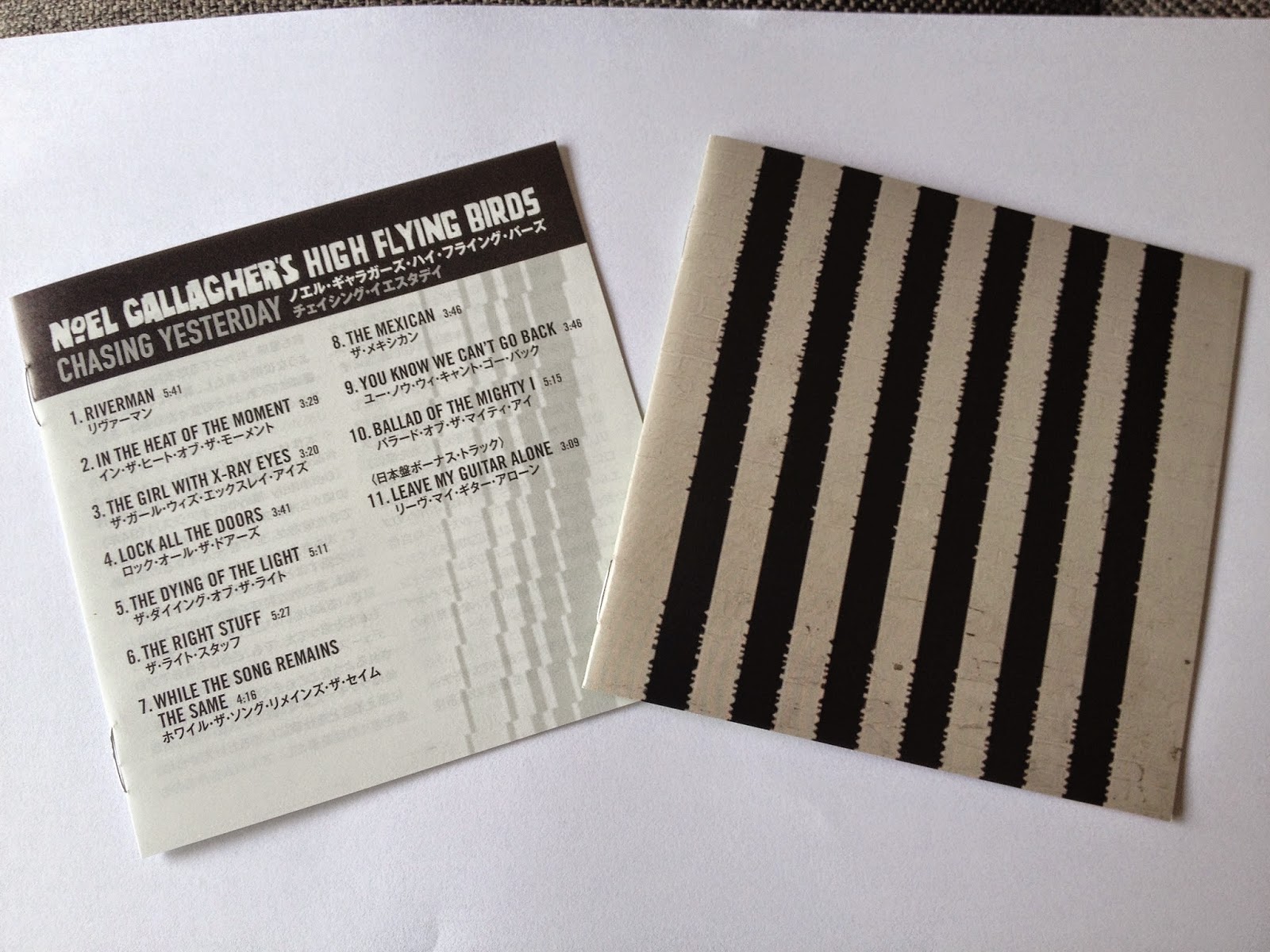 High Flying Birds Collector: Album - Chasing Yesterday (Japan)