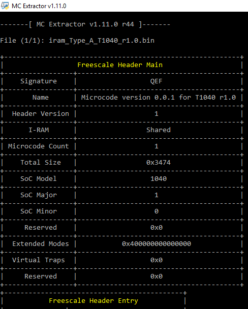 Mcextractor - Intel, Amd, Via & Freescale Microcode Extraction Tool - mederc