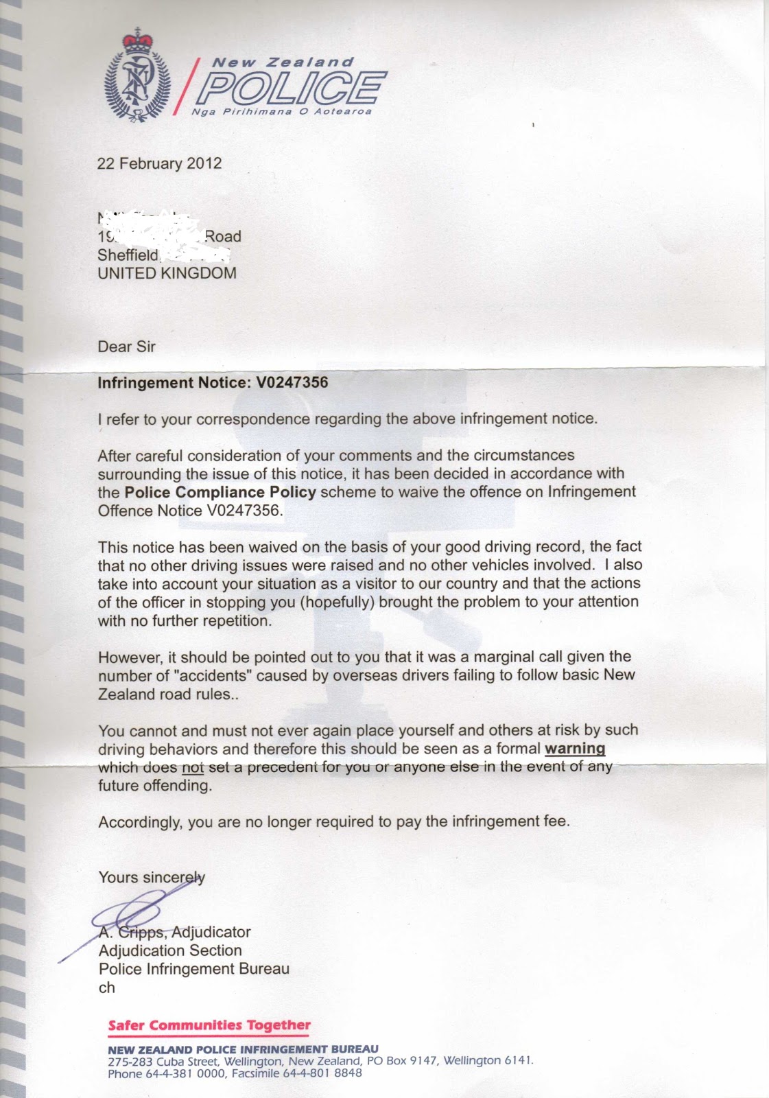 Yorkshire Pudding: Warning