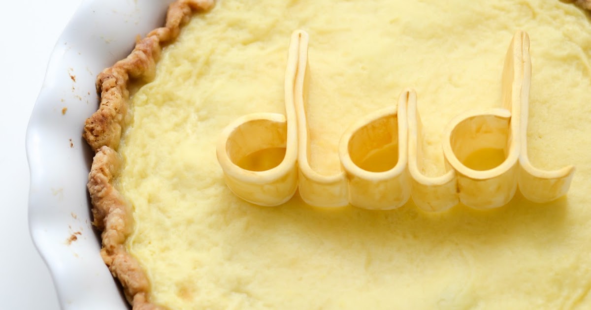 i heart baking!: rum raisin pie for father's day