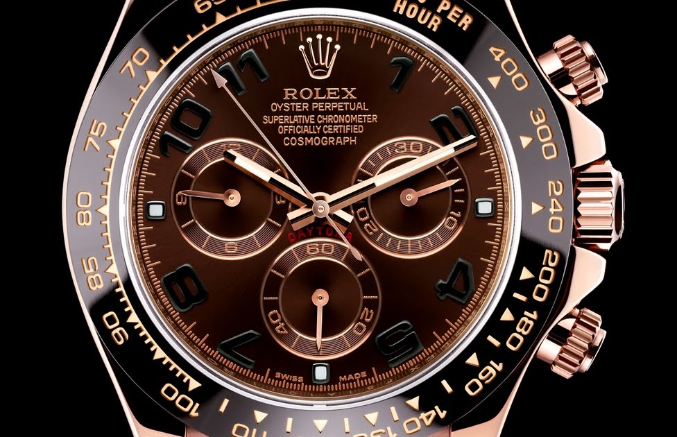Welcome to RolexMagazine.com: Dark Chocolate Daytona Rose Gold with ...