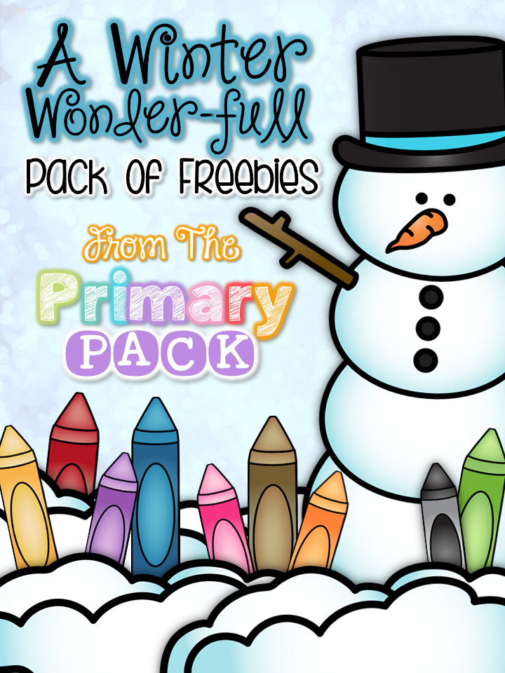 The Primary Pack: Winter Wonder-full Freebie & Winter Product Linky!